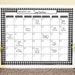 Printable Farmhouse Calendar - Buffalo Check Calendar - Printable ...