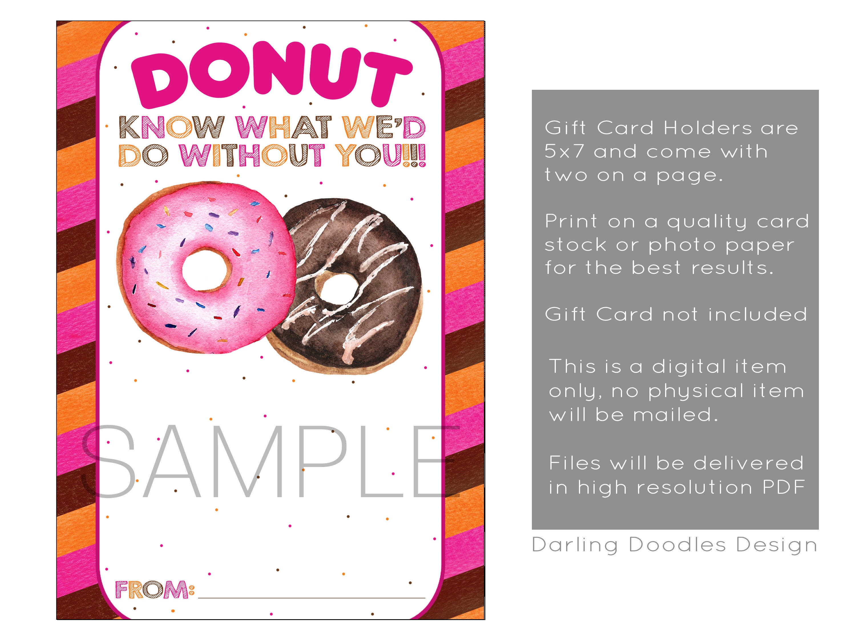 Teacher Gift Card Holder Teacher Appreciation Gift Thank | Etsy