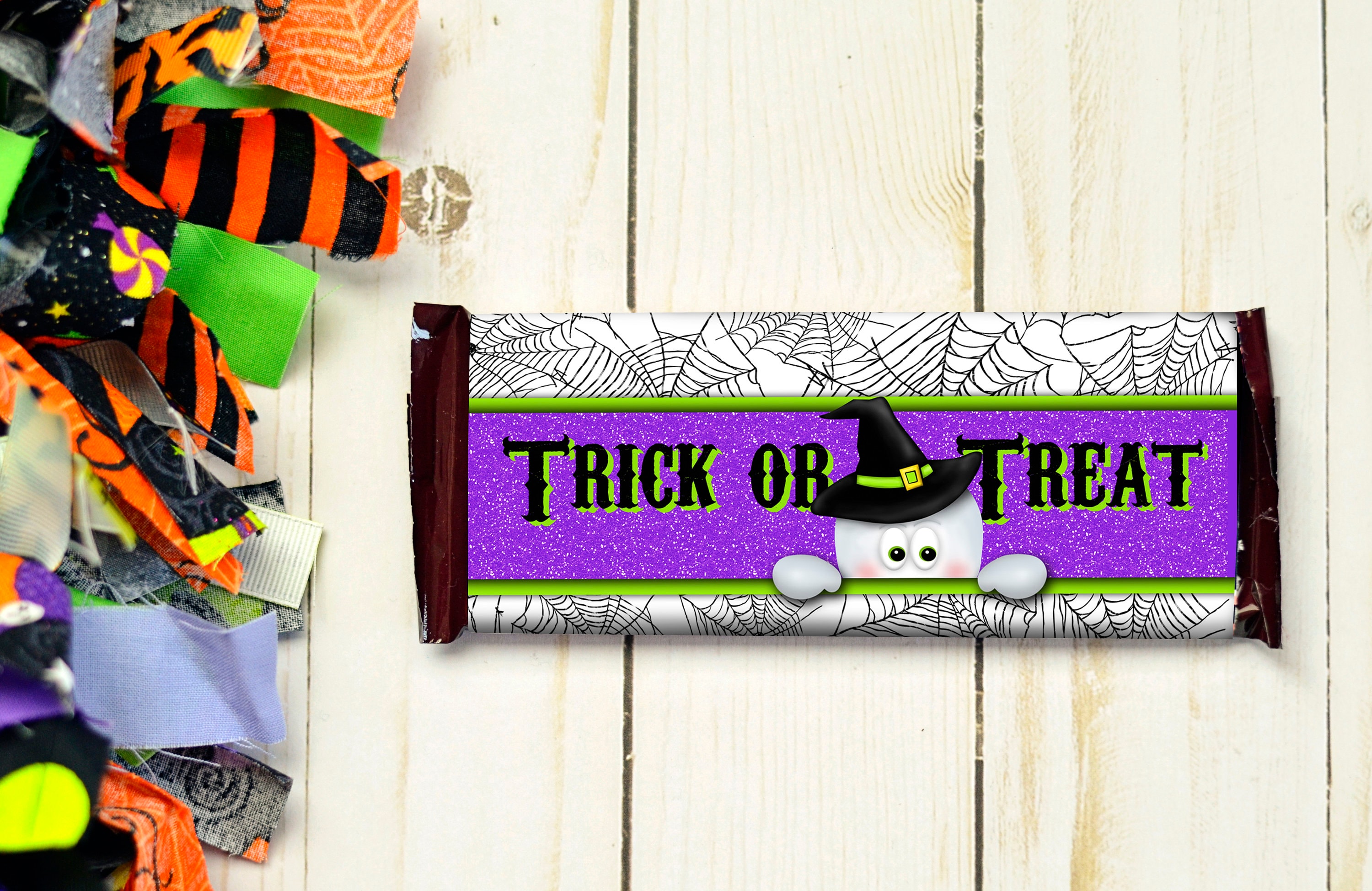 Halloween Candy Bar Wrappers - Halloween Treats - Halloween Party ...