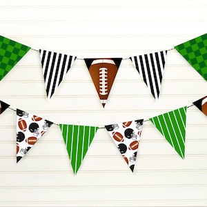 Football Pennant Banner - Football Party Decorations - Football Team ...