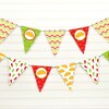 Bee Pennant Banner Bee Birthday Party Bumble Bee Bunting First Birthday ...