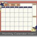 Patriotic Calendar Print Patriotic Menu Planner USA Calendar Weekly ...
