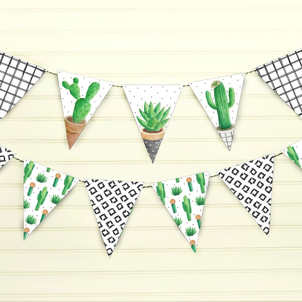 Cactus Banner - Etsy