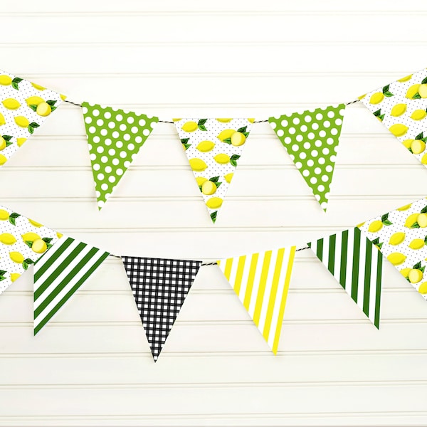 Pennant Banner - Etsy