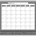 Printable Farmhouse Calendar - Buffalo Check Calendar - Printable ...