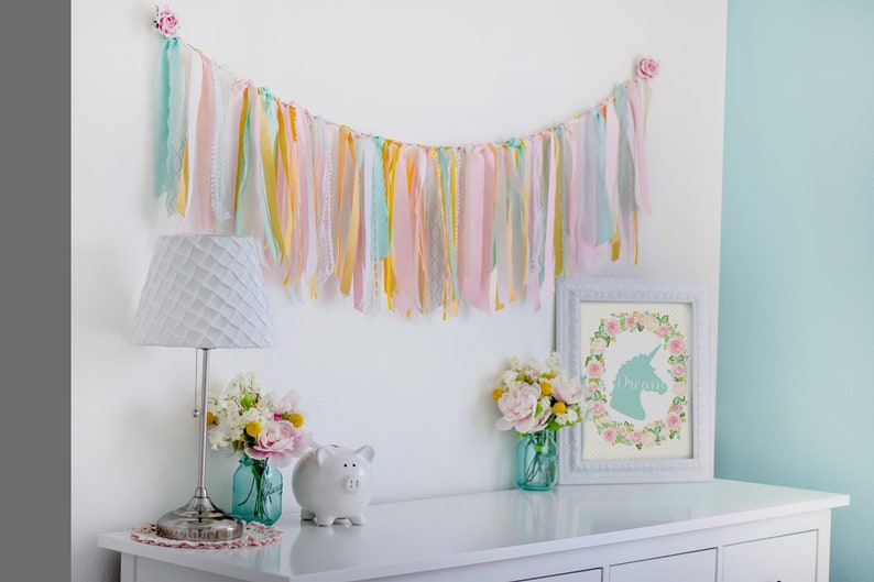 Printable Girls Room Art Unicorn Printable Dream Printable | Etsy