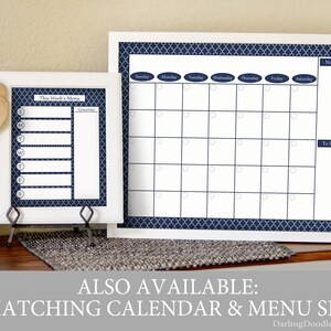 Meal Planning Printable - Weekly Menu Planner - Printable Menu Planner ...
