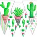 Printable Cactus Banner Cactus Garland Cactus Pennant Cactus Bunting ...