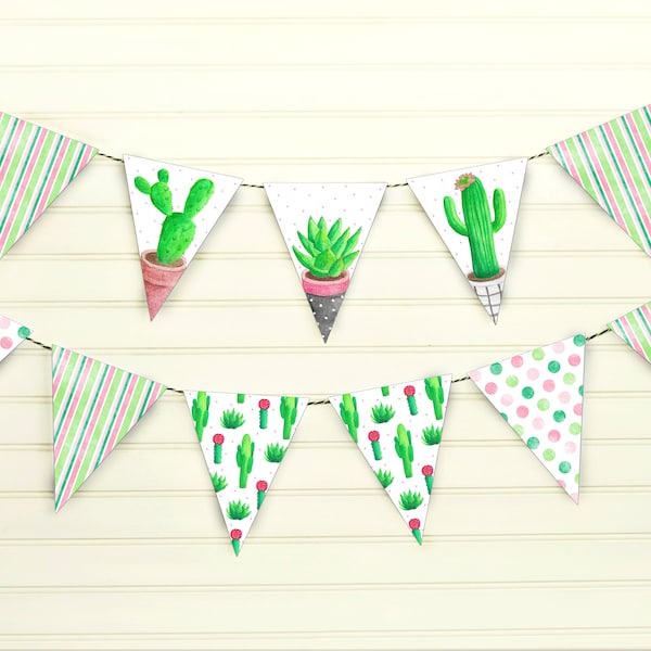 Cactus Banner - Etsy