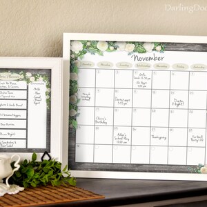 Weekly Menu Planner - Monthly Calendar - Printable Menu Planner ...