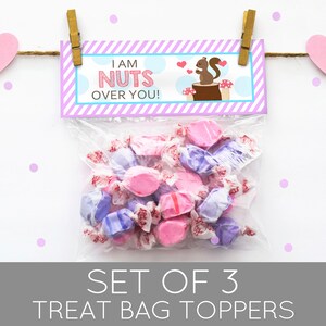 Valentine's Day Treat Bag Toppers - Printable Valentines for Kids ...