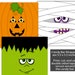 Halloween Party Favor Halloween Treat Tags Halloween Candy Bar Wrappers ...
