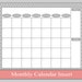 Gray Calendar Print Monthly Calendar Wall Calendar Simple - Etsy