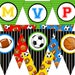 MVP Sports Pennant Banner - Printable Party Decoration (digital ...