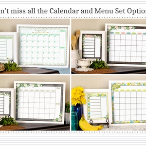 Meal Planning Printable - Weekly Menu Planner - Printable Menu Planner ...