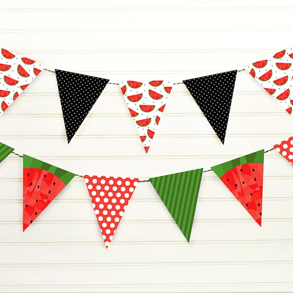 Watermelon Banner - Etsy
