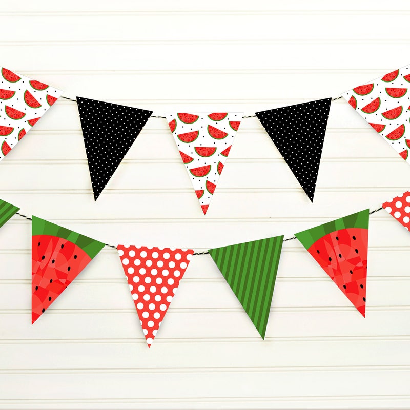 Watermelon Banner - Etsy