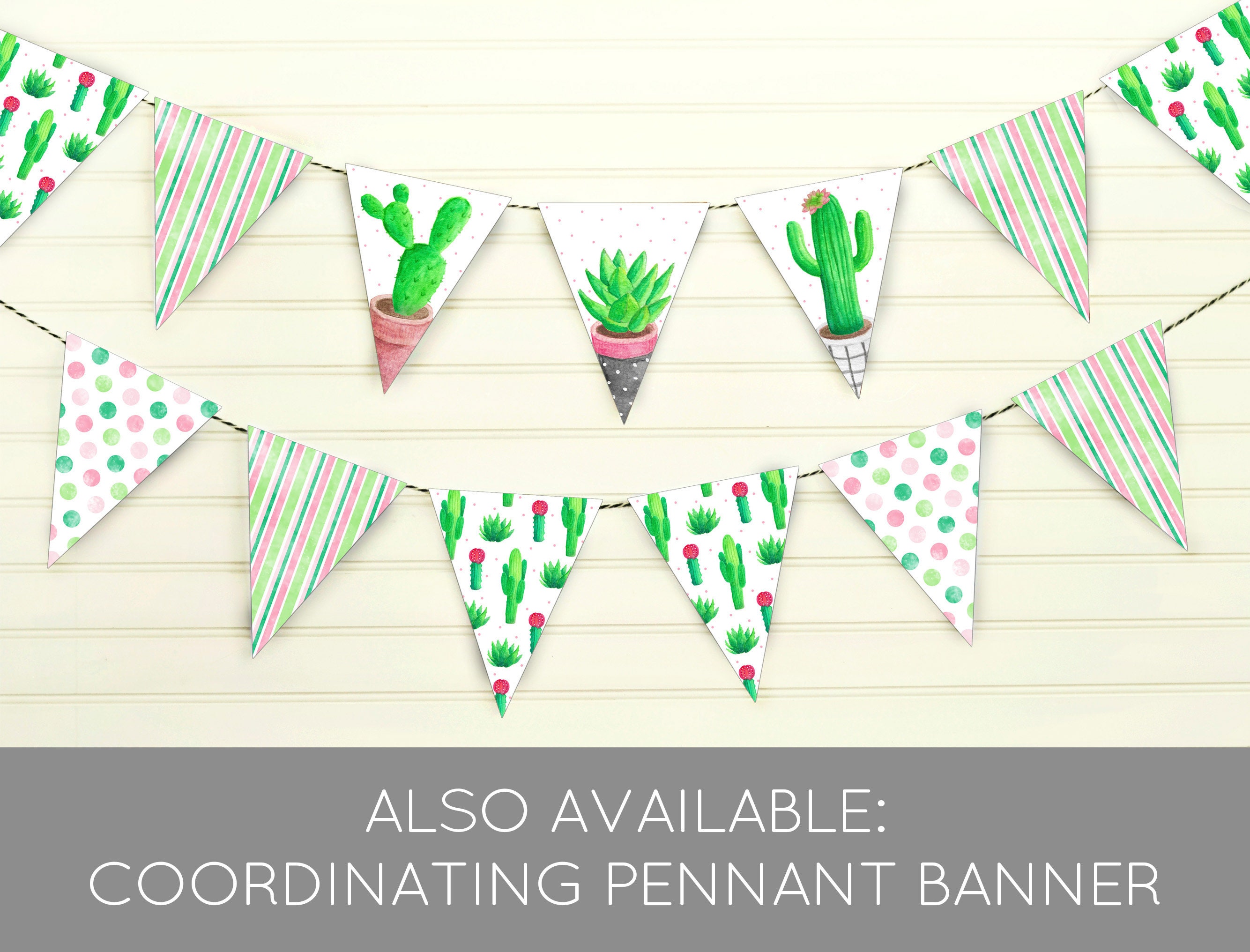 Cactus Party Signs Cactus Bridal Shower Boho Bridal Shower | Etsy