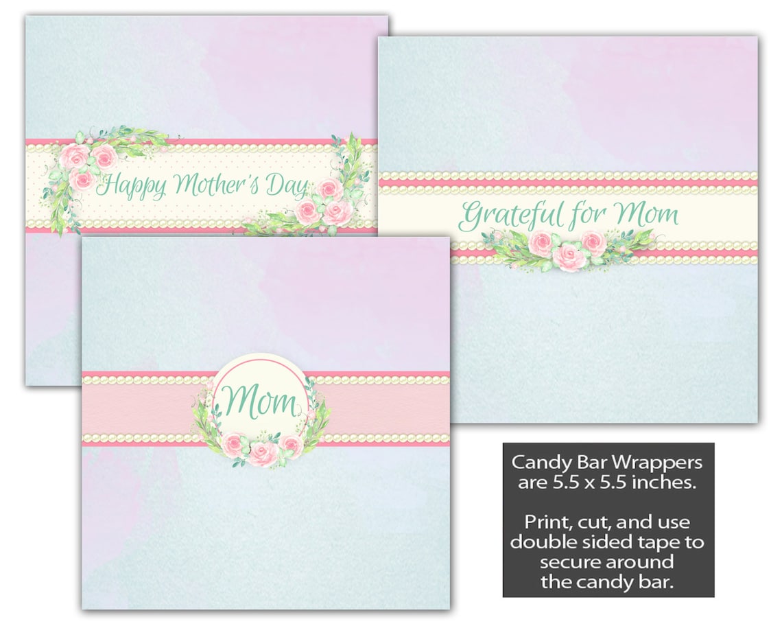Mother's Day Candy Bar Mother's Day Gift Gift for - Etsy