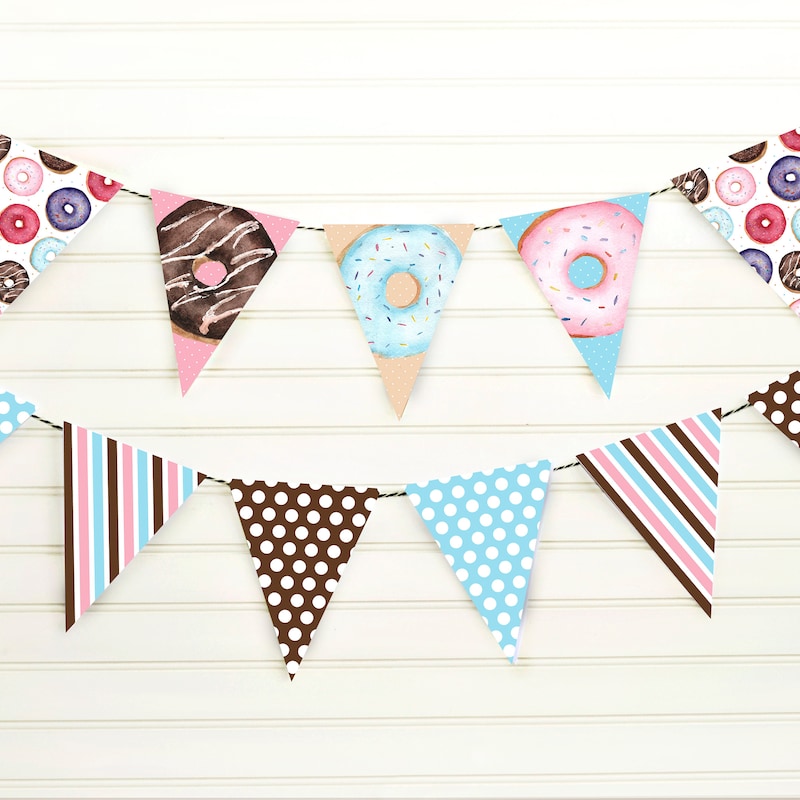 Donut Banner - Etsy