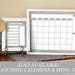 Gray Calendar Print Monthly Calendar Wall Calendar Simple - Etsy