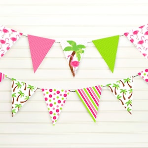 Printable Flamingo Banner - Tropical Banner - Flamingo Party - Flamingo ...