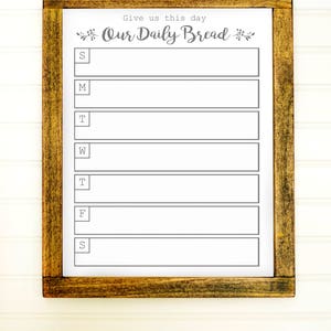 Printable Farmhouse Monthly Calendar - Printable Farmhouse Weekly Menu ...