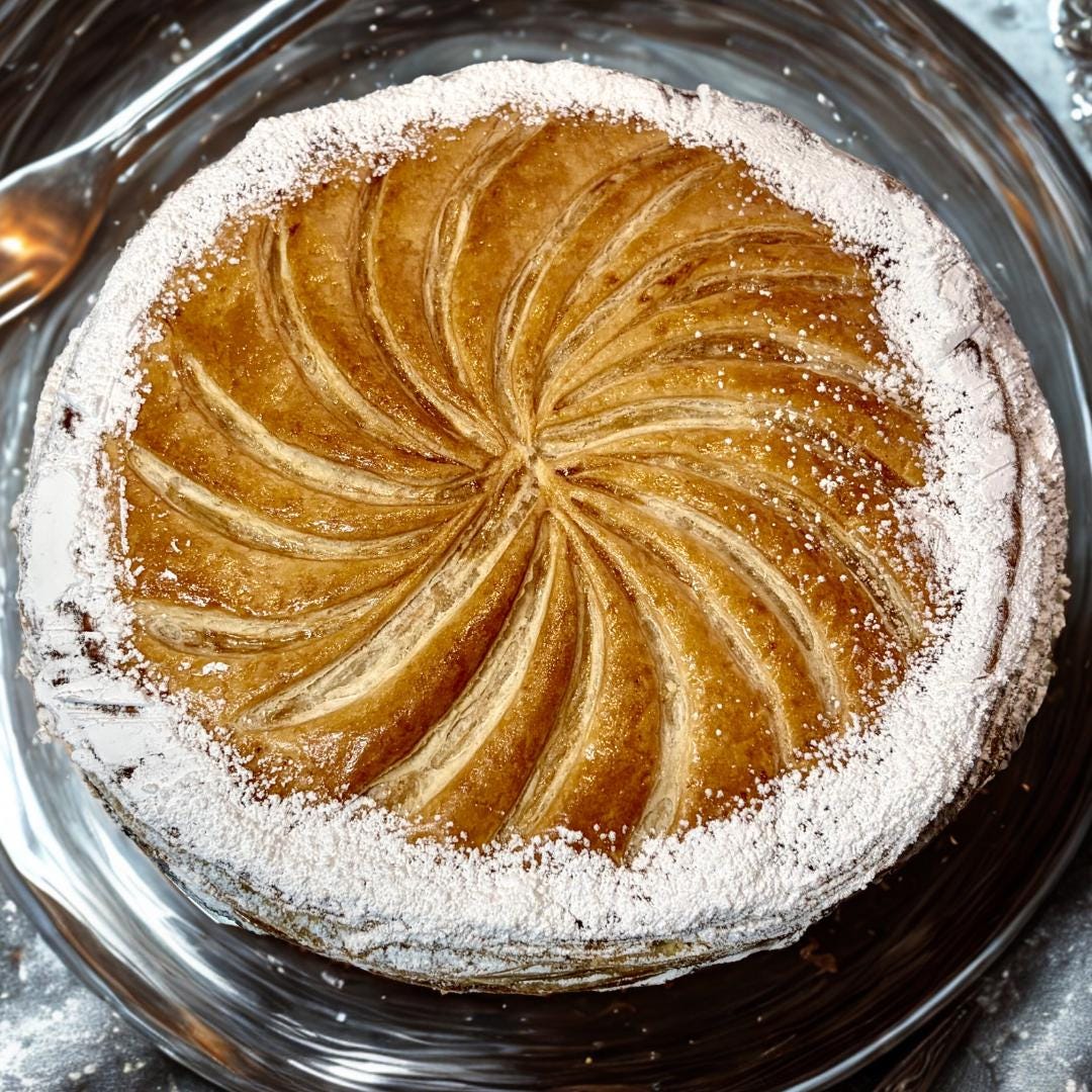 Gourmet Almond Frangipane GALETTE– Authentic FRENCH Pastry | Handmade ...