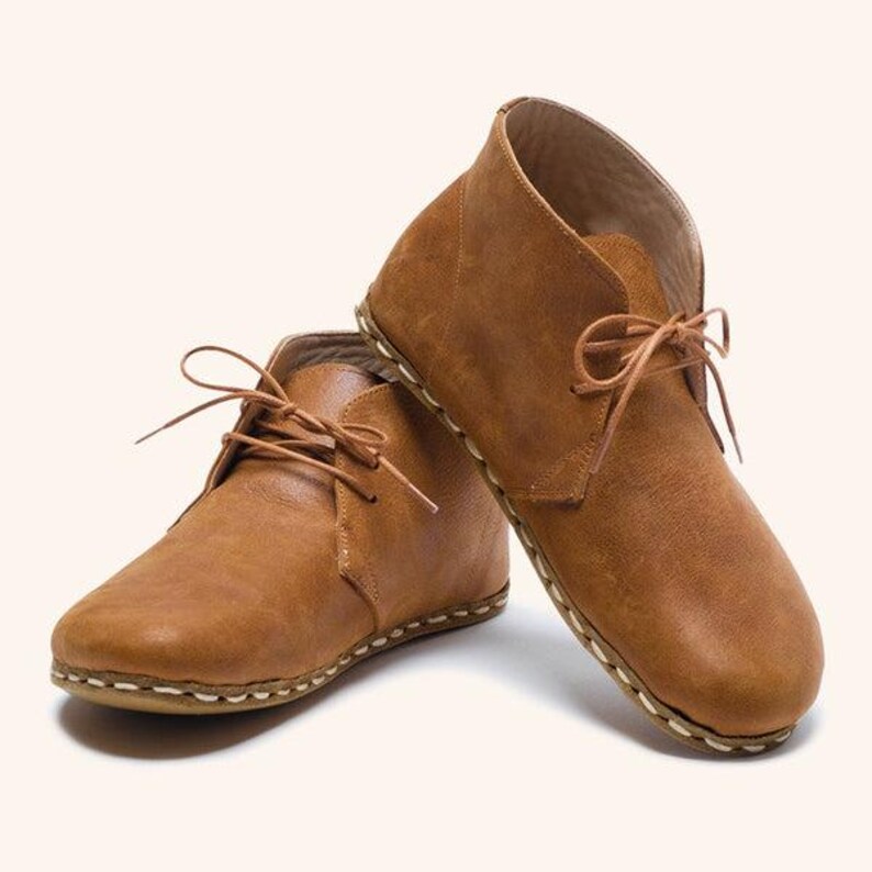 Men's Barefoot Chukka Boots for Grounding & Earthing – Matte Brown ...