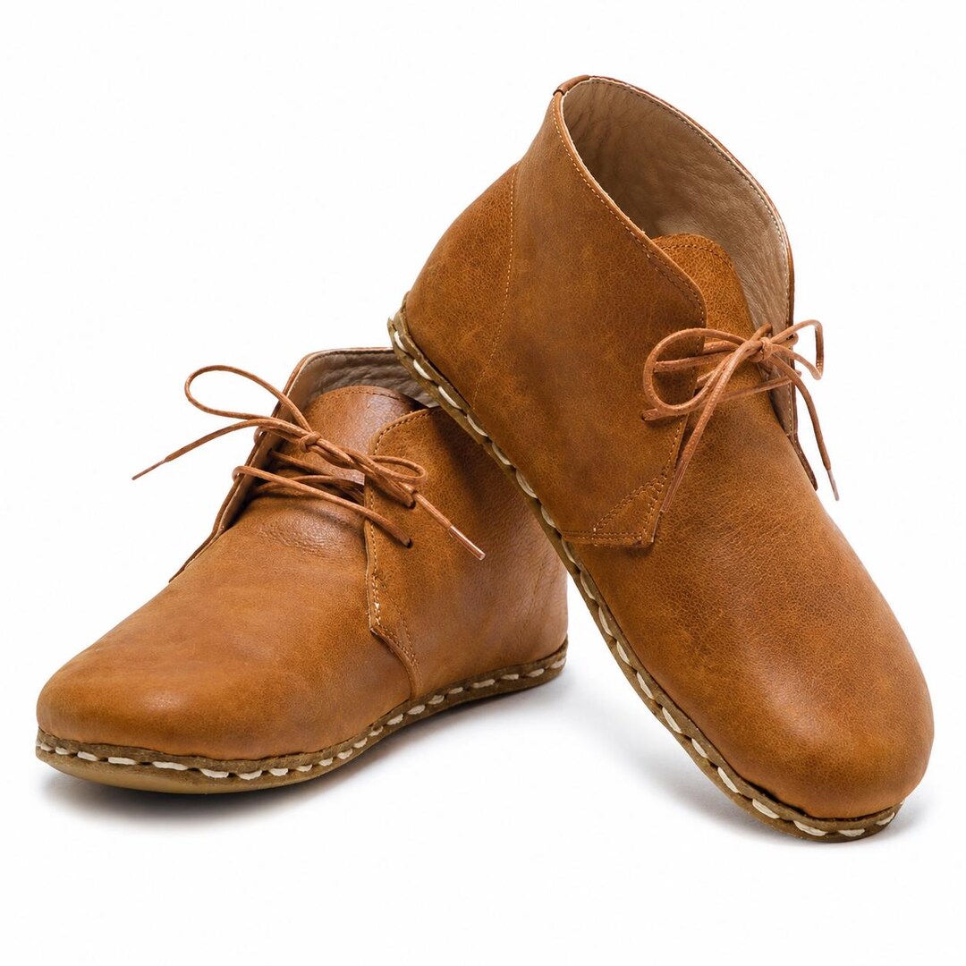 Men's Barefoot Chukka Boots for Grounding & Earthing – Matte Brown ...