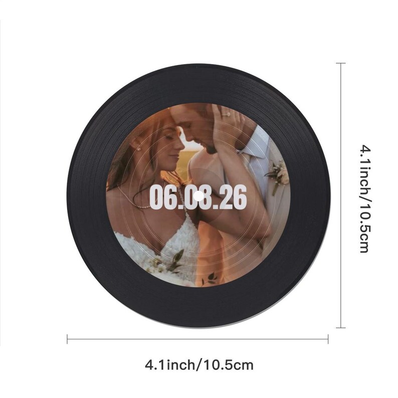 Personalized Wedding Coasters | Custom Photo Coasters | Wedding Favor ...