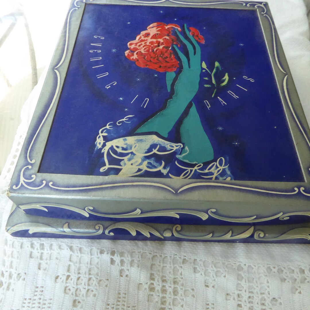 Vintage Evening in Paris Gift Box Bourjois 1940s - Etsy