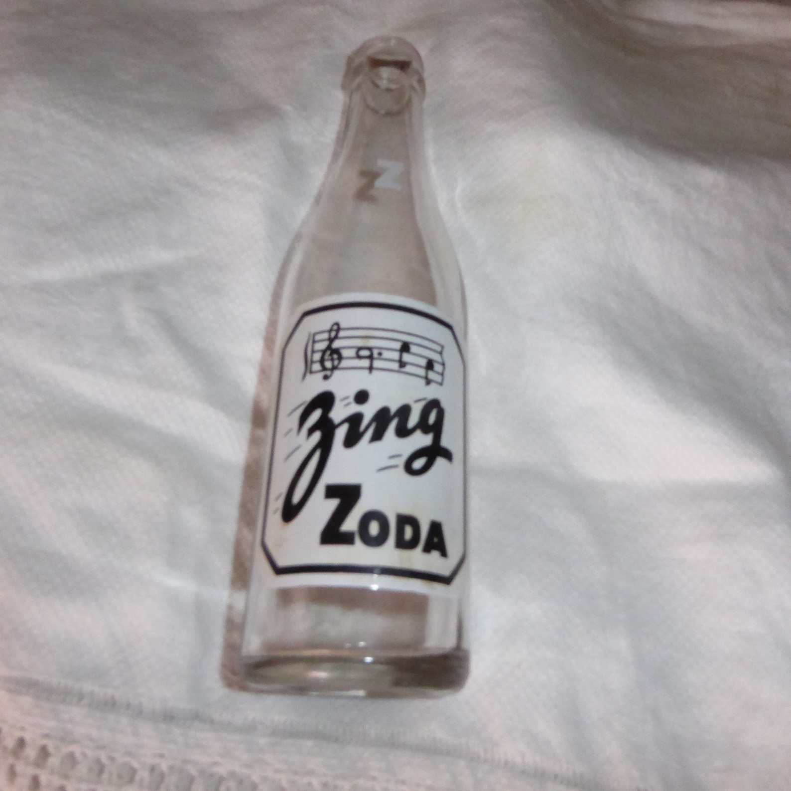 Rare Vintage Zing Zoda Bottle 7 OZ Kay-b Company Millstadt - Etsy