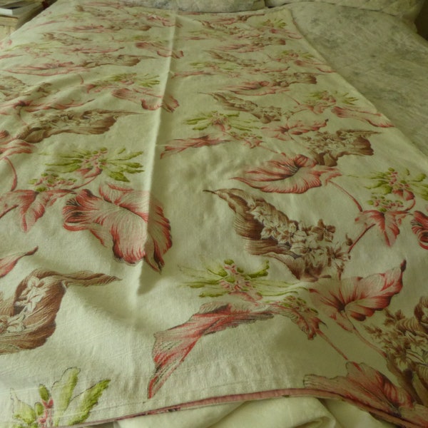 Vintage Bark Cloth - Etsy