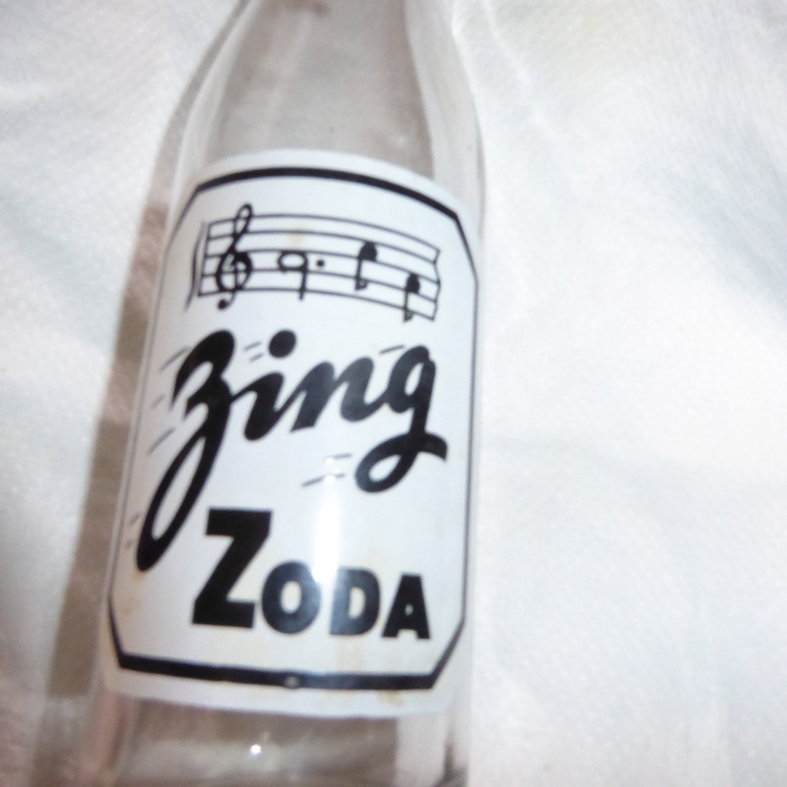 Rare Vintage Zing Zoda Bottle 7 OZ Kay-b Company Millstadt - Etsy