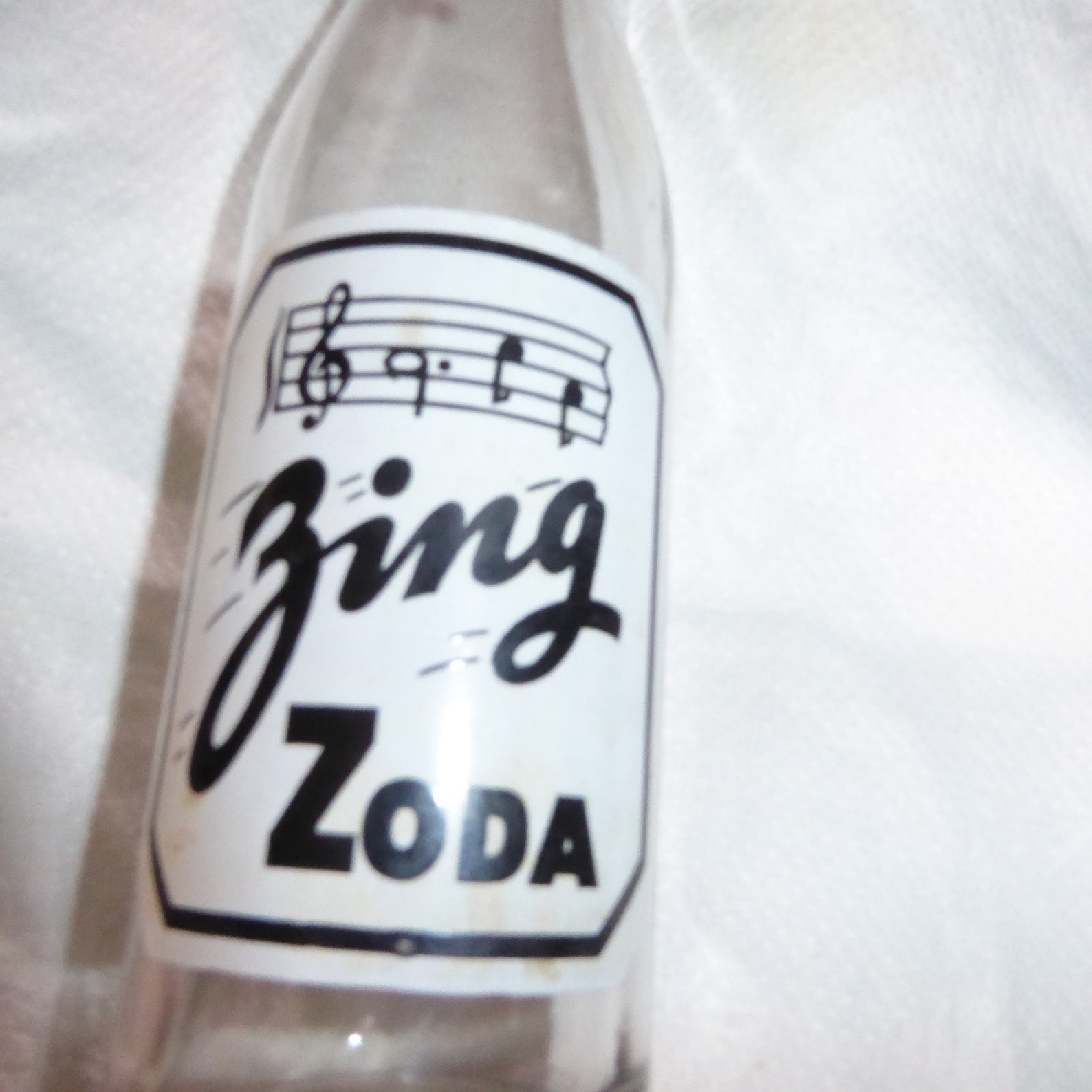 Rare Vintage Zing Zoda Bottle 7 OZ Kay-b Company Millstadt - Etsy