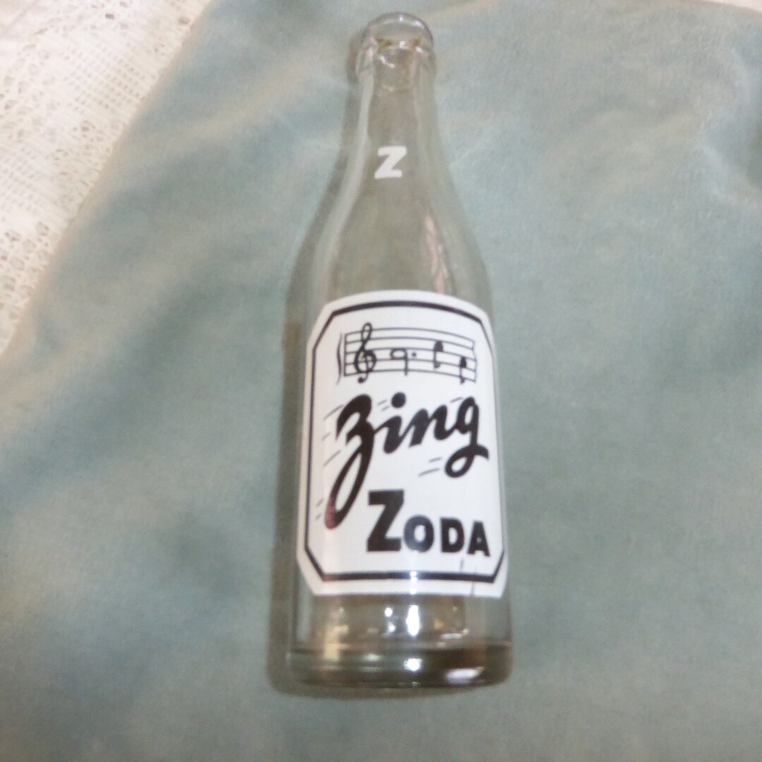 Rare Vintage Zing Zoda Bottle 7 OZ Kay-b Company Millstadt, Lll. Great ...