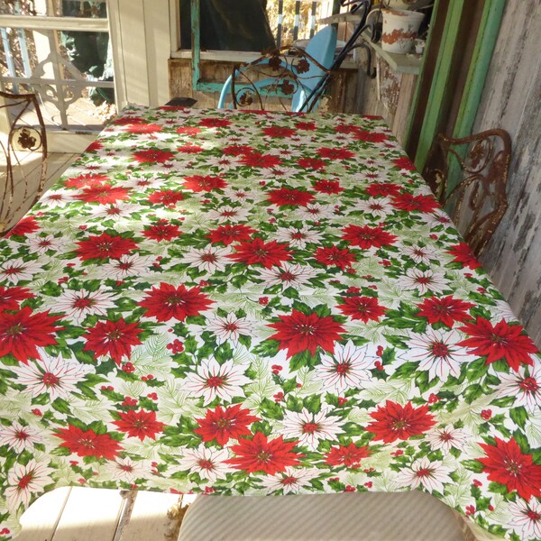 Christmas Tablecloth - Etsy