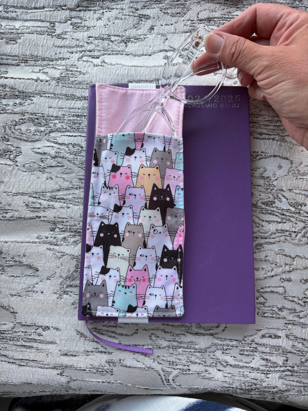 Fabric Bookmark Page Pal | Pen Holder | Journal & Planner Accessory ...