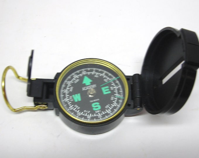 Vintage Engineer Lensatic Compass Tool Camping Directions by Academy ...