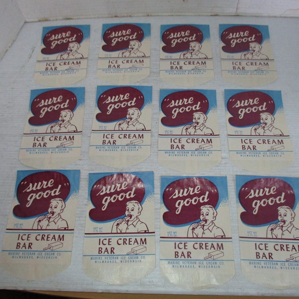 Ice Cream Bar Wrappers - Etsy