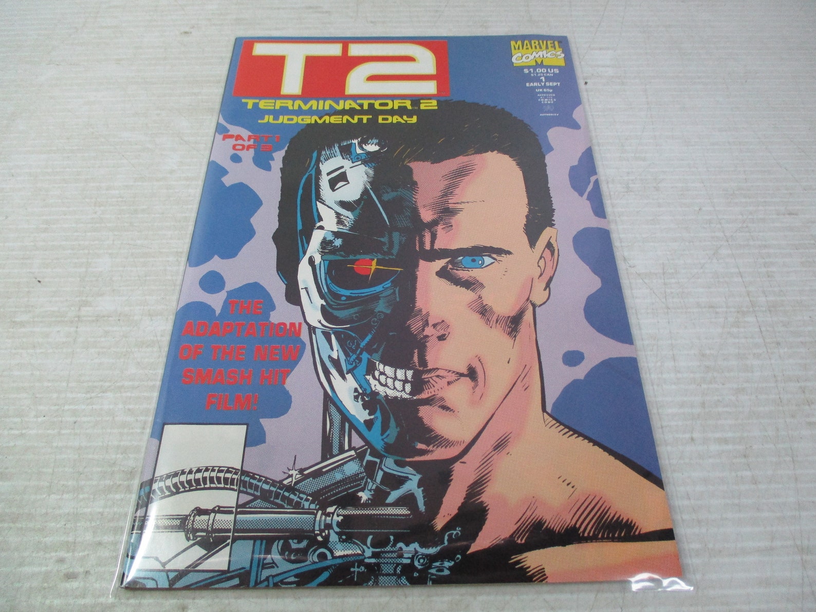 Lot of 5 Marvel Comics T2 Terminator 2 Judgement Day Vol. 1 - Etsy