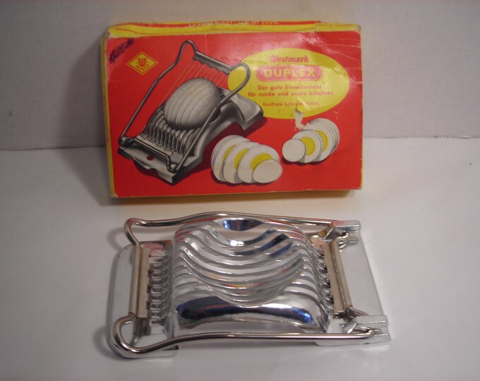 Vintage Westmark Duplex Egg Slicer With Box Made in Western Germany - Etsy