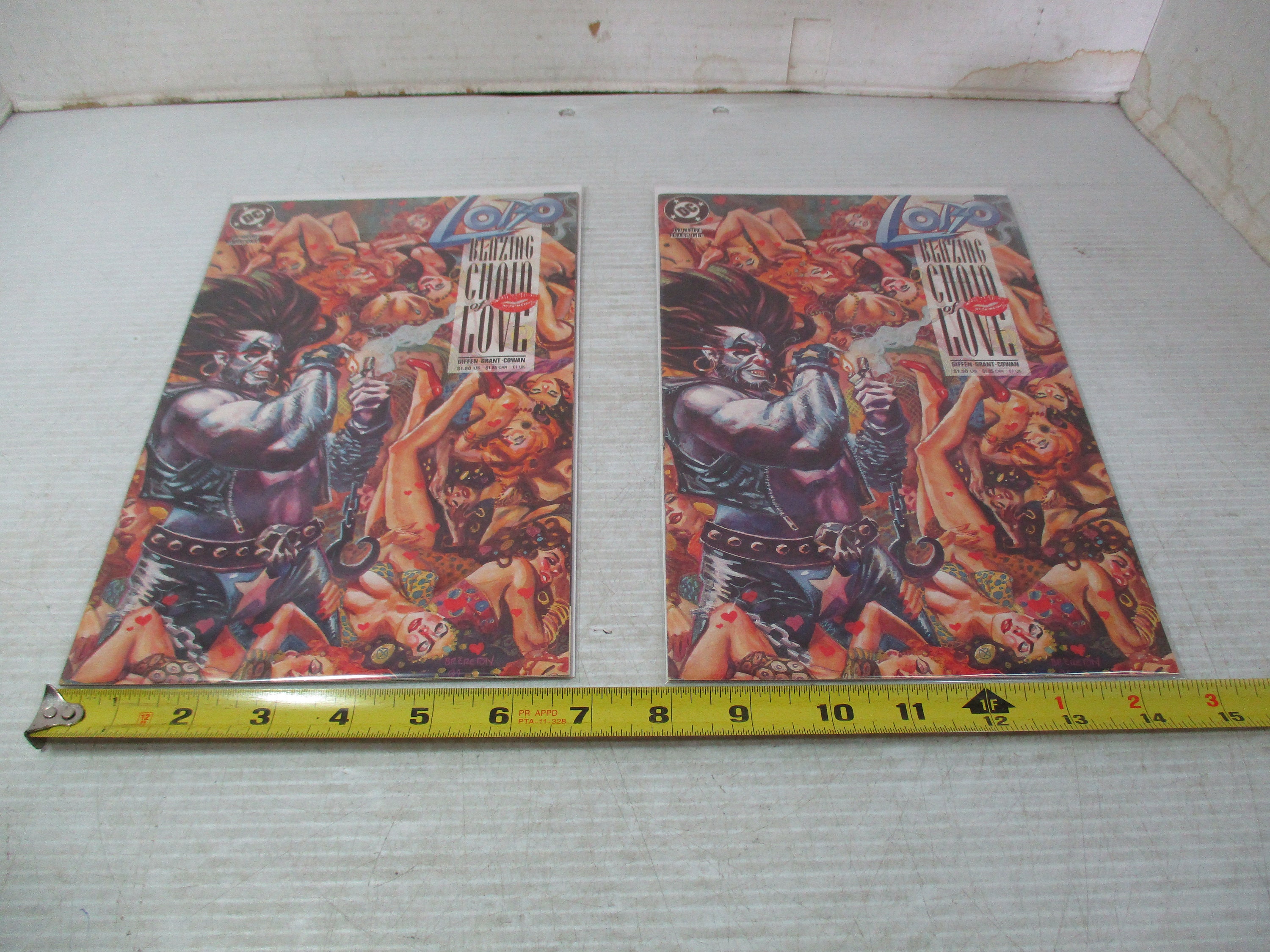 DC Comics Lot of 2 LOBO Blazing Chain of Love 1 Dated Sept - Etsy