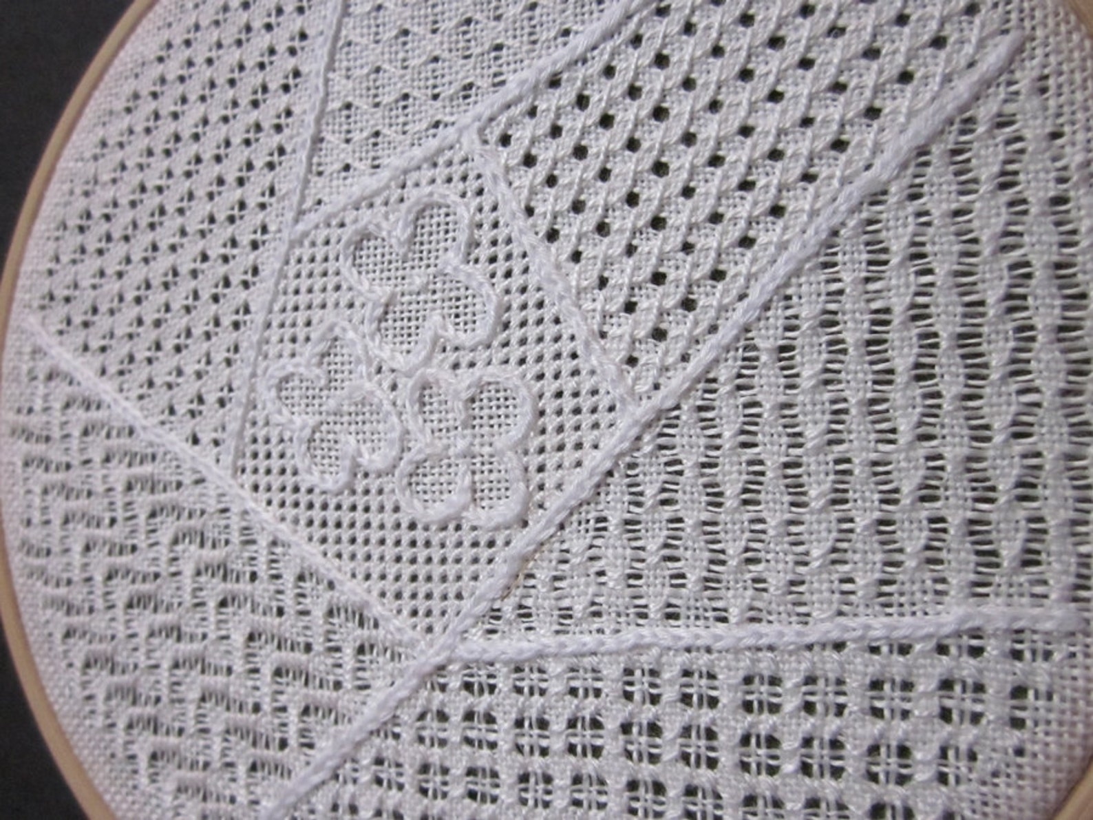 Pulled Thread, Digital Embroidery Pattern, Whitework Embroidery ...