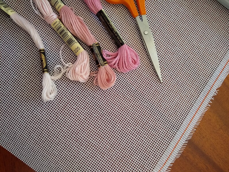 2 Canvas Work Embroidery Patterns for Pincushions, Digital Embroidery ...