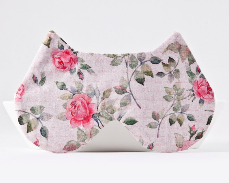 Roses Sleep Mask for Women Cat Sleep Mask Soft Eye Mask | Etsy