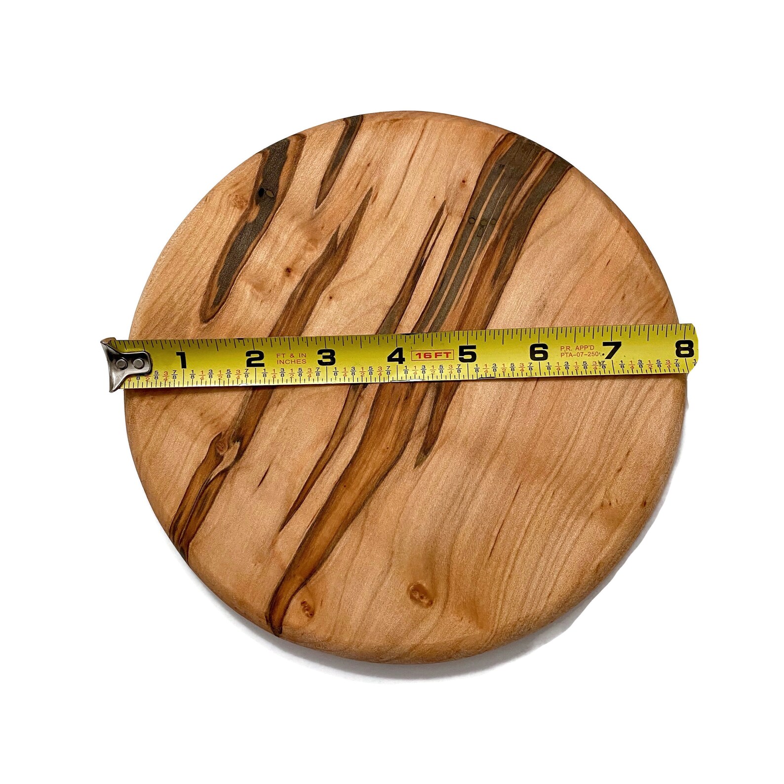 Round Maple Cutting Board Maple Wood Cutting Board Rustic - Etsy