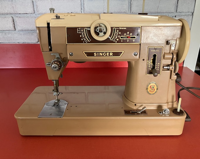 Singer Slant-o-matic WORKING Sewing Machine - Etsy