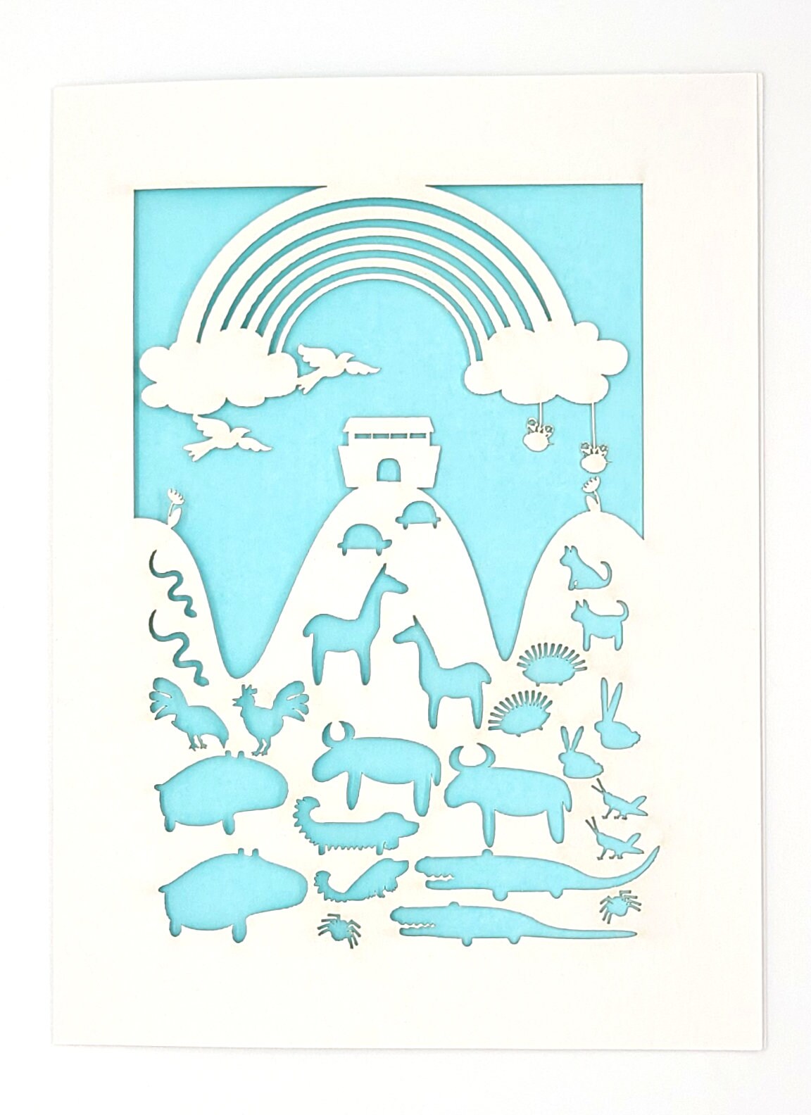 Noah's Ark, Story of Hope, Story of a Redo, Pairs of Animals, a Rainbow ...